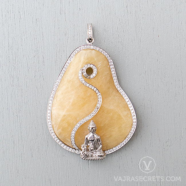 Limited Edition Medicine Buddha Agate Pendant – Vajrasecrets
