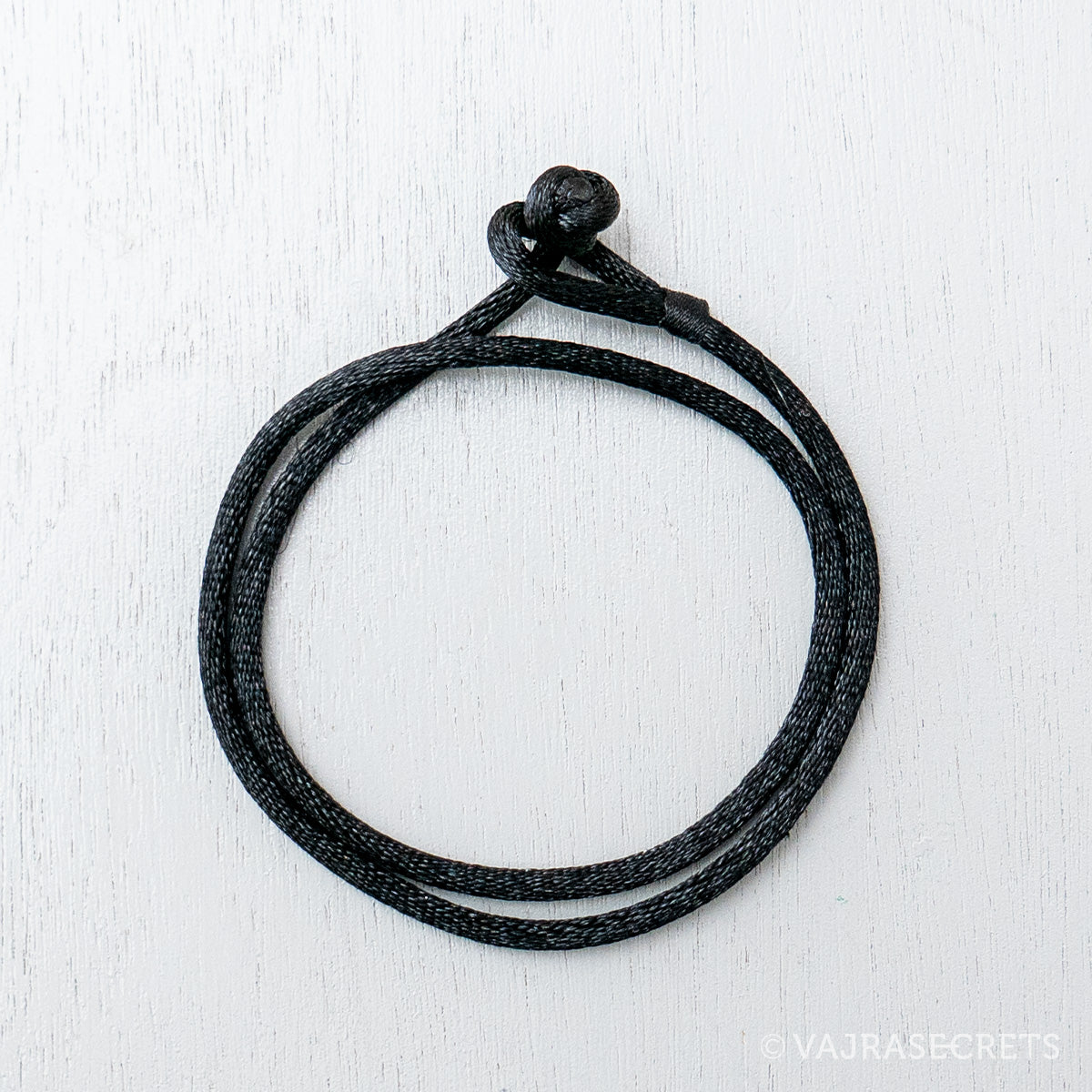Simple Cord Necklace, Black – Vajrasecrets