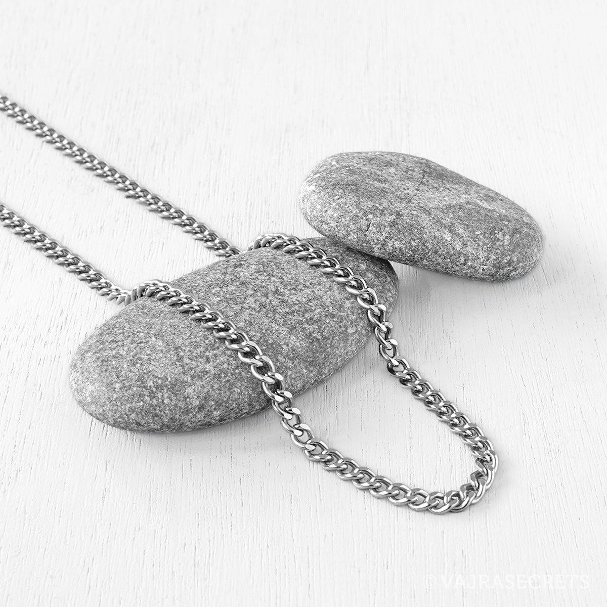 Stainless Steel Curb Chain – Vajrasecrets