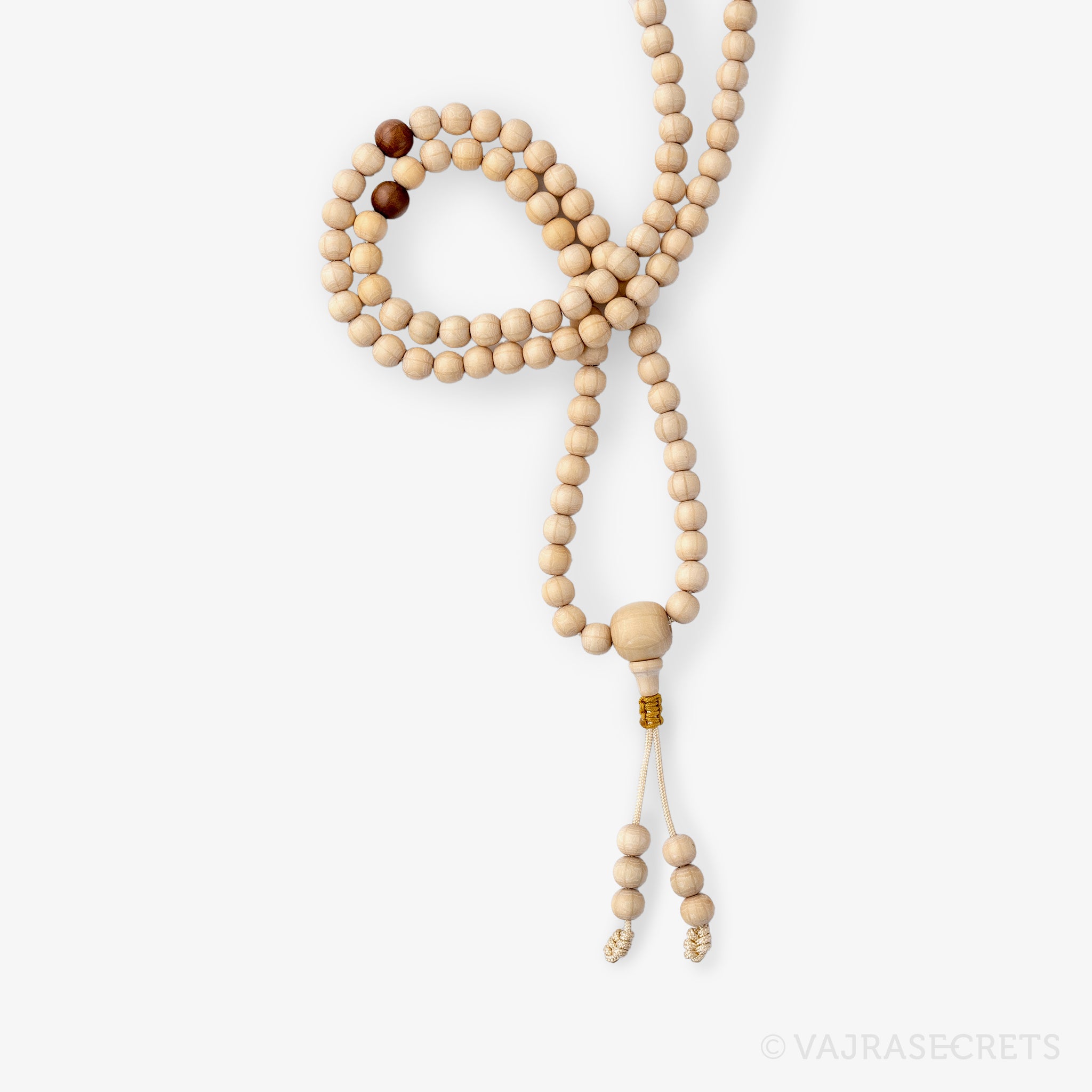 Premium Wu Tai Shan Mala, Six-Grain Wood – Vajrasecrets
