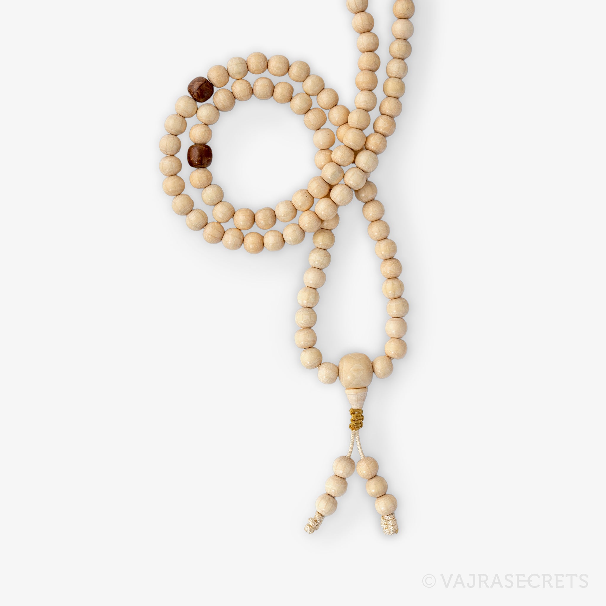 Premium Wu Tai Shan Mala, Nine-Grain Wood – Vajrasecrets