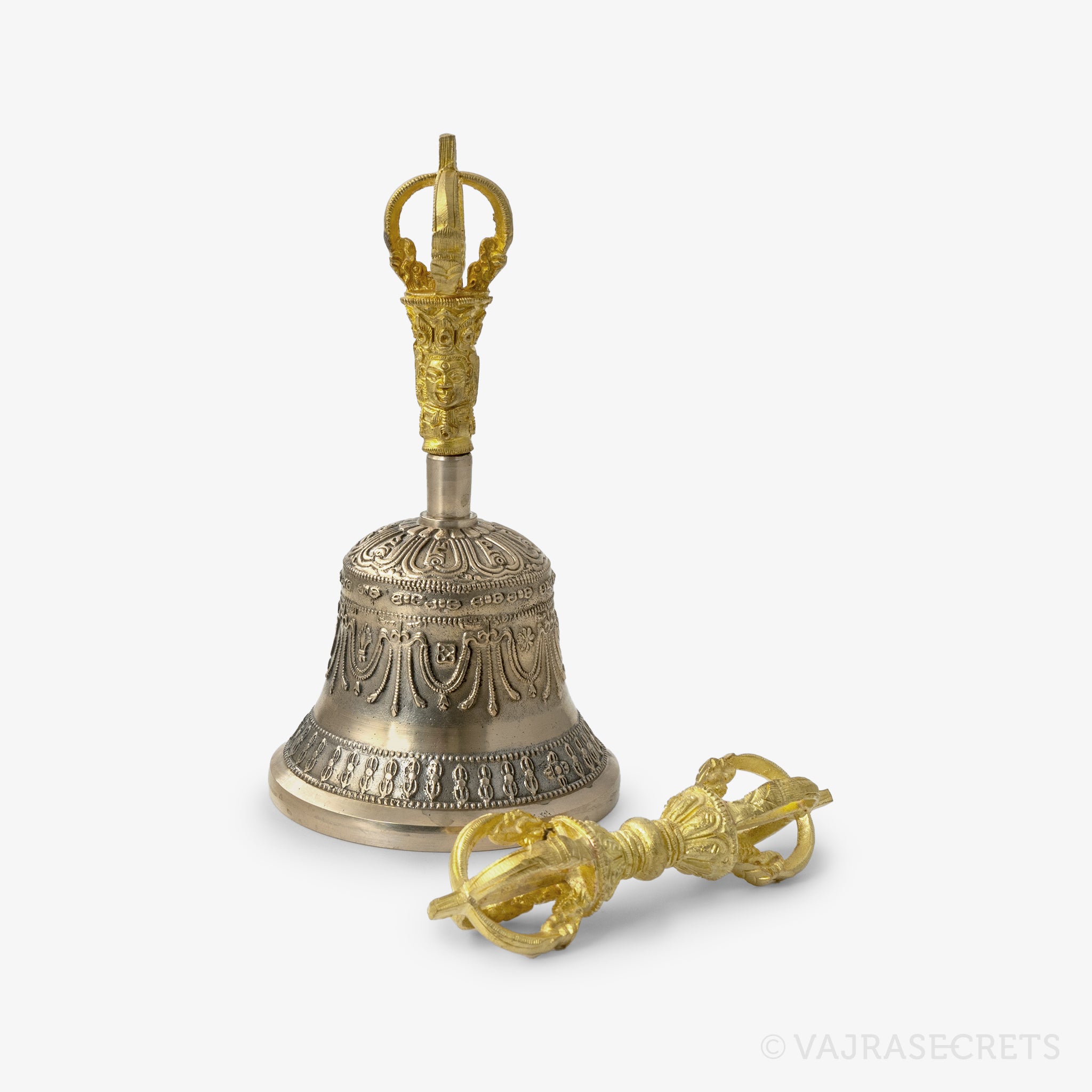 Vajra and Bell, 6.7 inch – Vajrasecrets